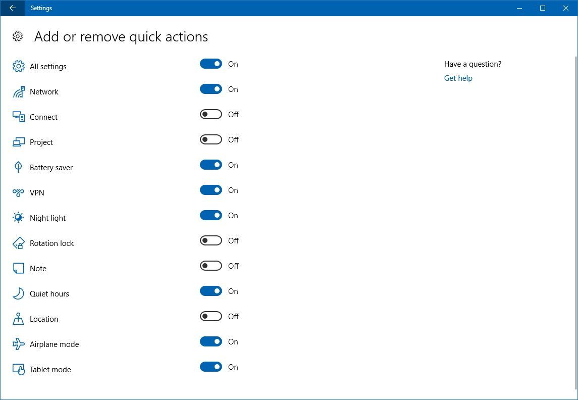 How to organize Windows 10 Action Center Quick actions buttons | Windows Central