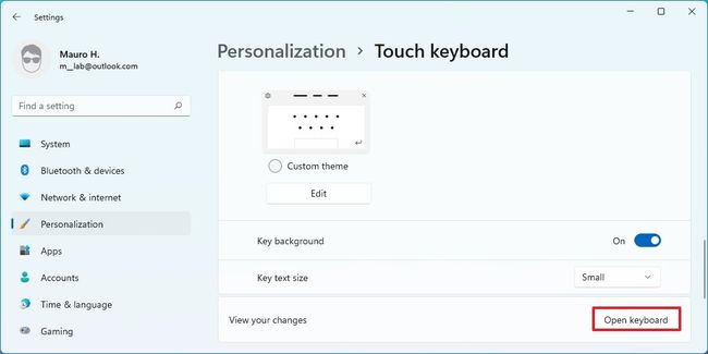 How to customize the touch keyboard on Windows 11 | Windows Central