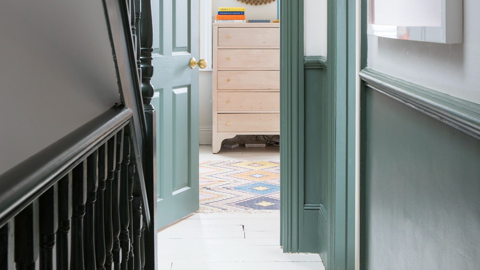 Hallway dado rails are becoming a major trend | Ideal Home