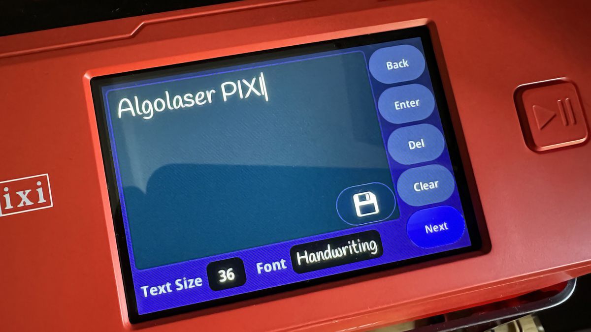 AlgoLaser Pixi review: teeny laser engraver really cuts it | Creative Bloq