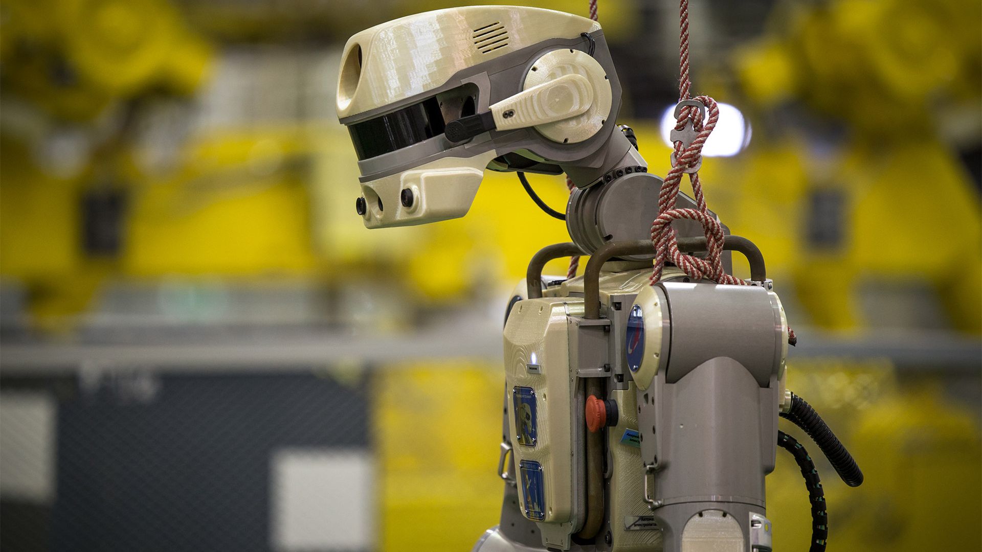 Russia's Skybot F-850 Humanoid Robot for Space in Photos | Space