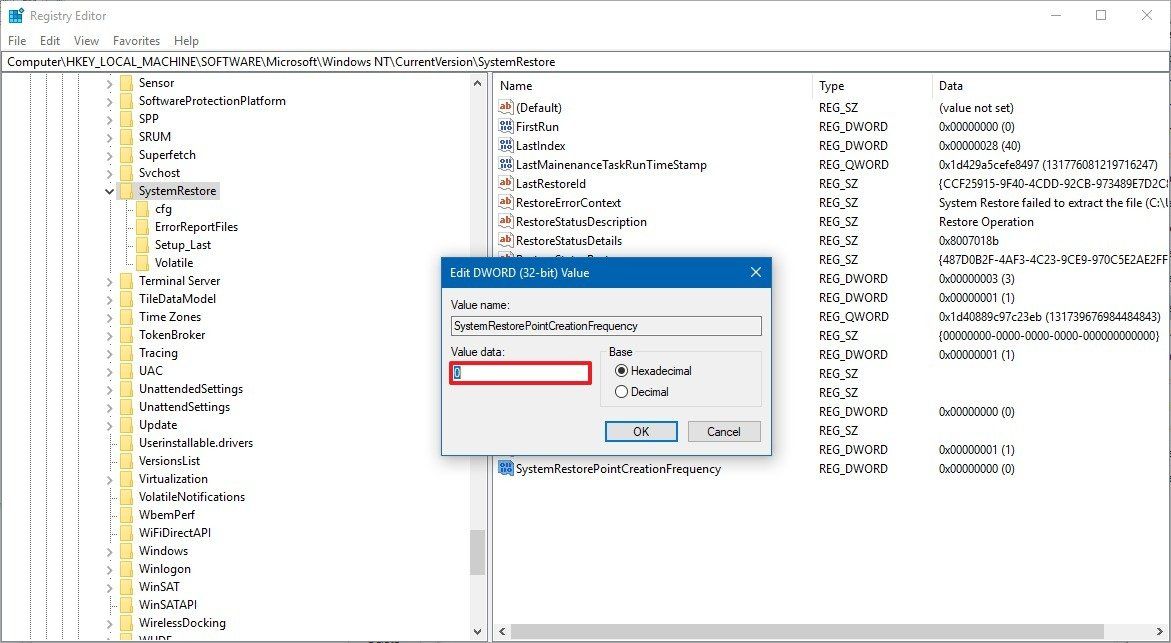 How To Create Windows 10 System Restore Points Automatically On Startup Windows Central