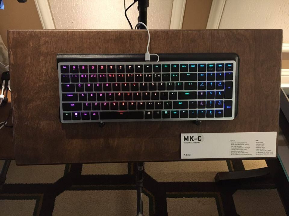 Another Super-Thin Mechanical Keyboard Emerges: The Azio MK-C | Tom's ...