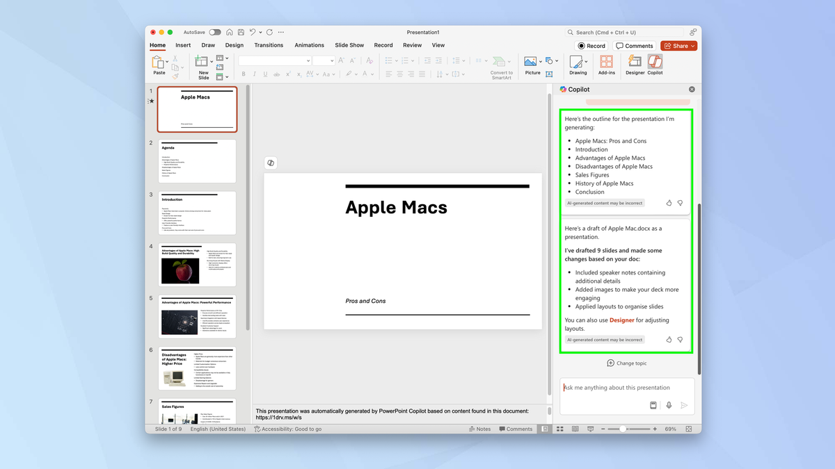 How To Convert Word Docs To Powerpoint With Copilot Toms Guide