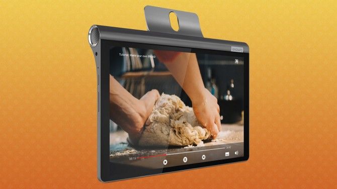 The Lenovo Yoga Smart Tab Is a Tablet You Can Hang in Your Kitchen ...