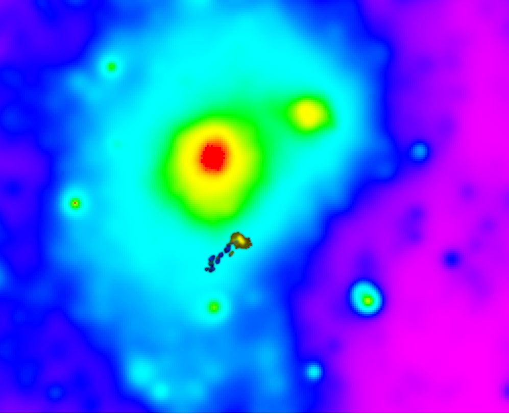 Galaxy in Throes of Death Spied for 1st Time | Space