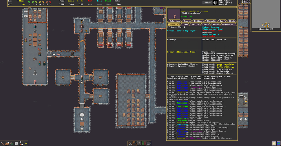 Dwarf Fortress' upcoming mouse support, tooltips, and good UI are ...