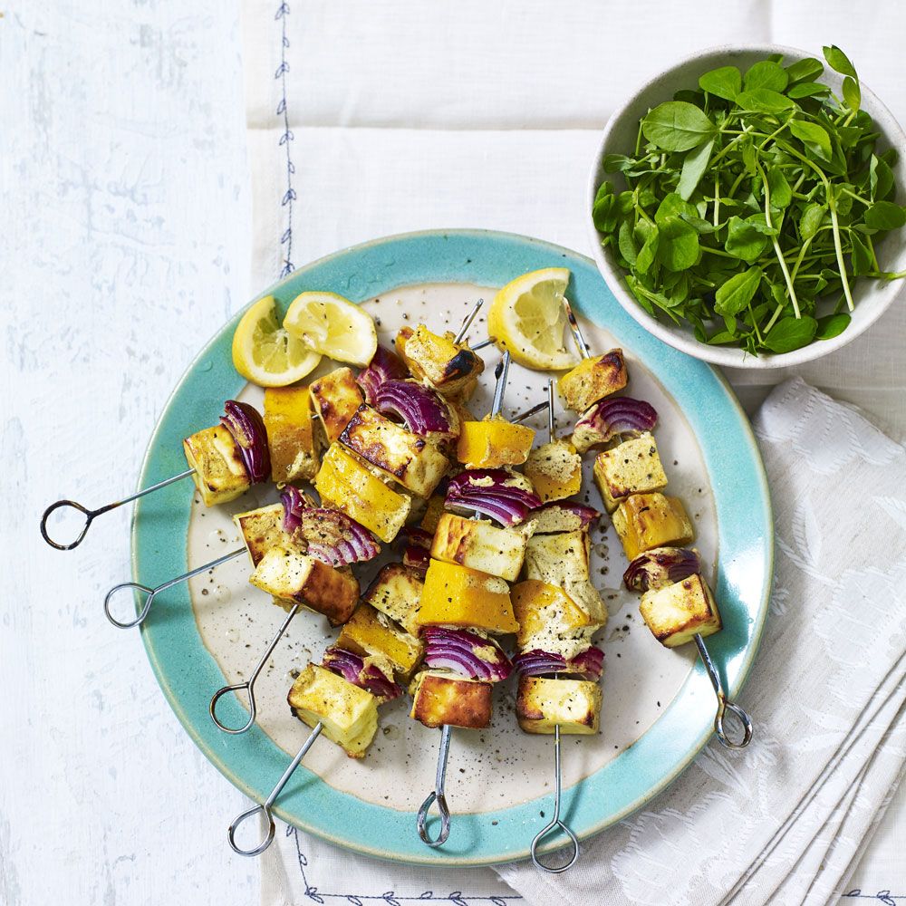 Grilled Paneer with Butternut Squash and Spiced Yoghurt | Lunch Recipes ...