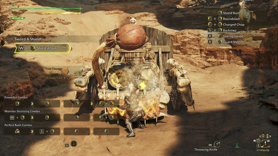 How to use the Sword and Shield in Monster Hunter Wilds | GamesRadar+