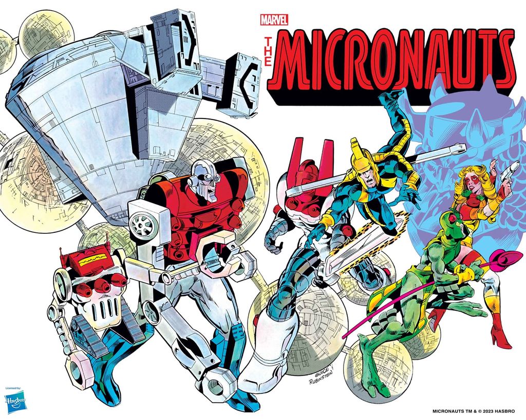 March into the microscopic realms of the 'Micronauts' in Marvel's new ...