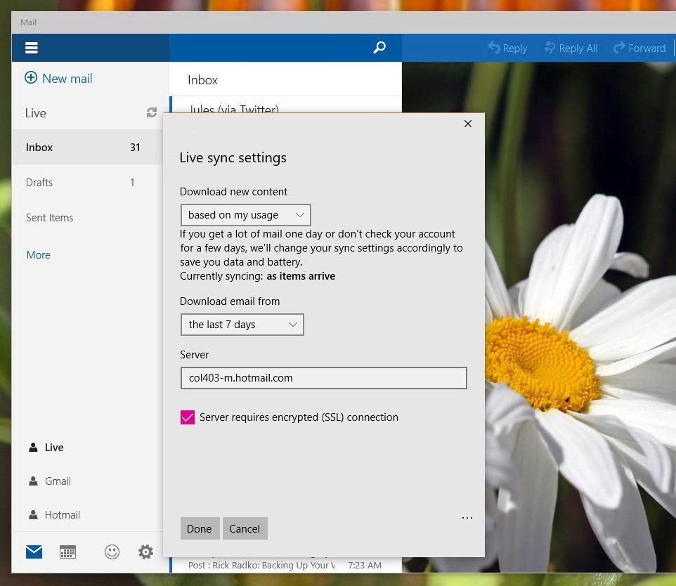How to manage accounts in the new Mail and Calendar app for Windows 10 ...
