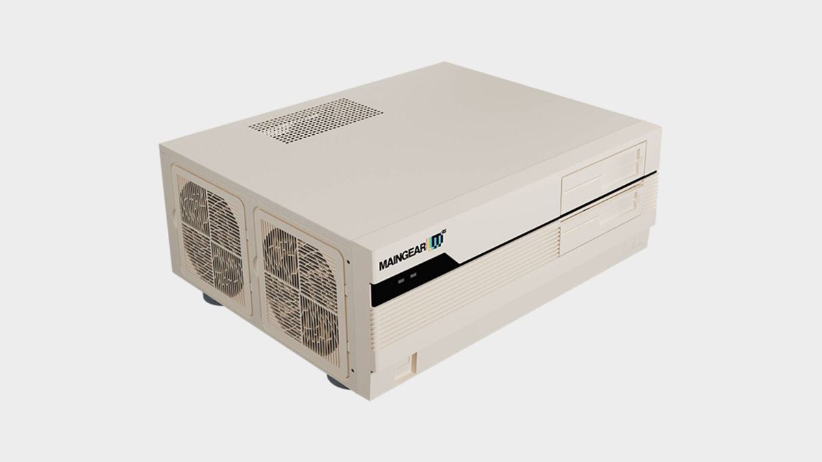 Maingear just revealed the beige retro gaming PC of my dreams, but it ...