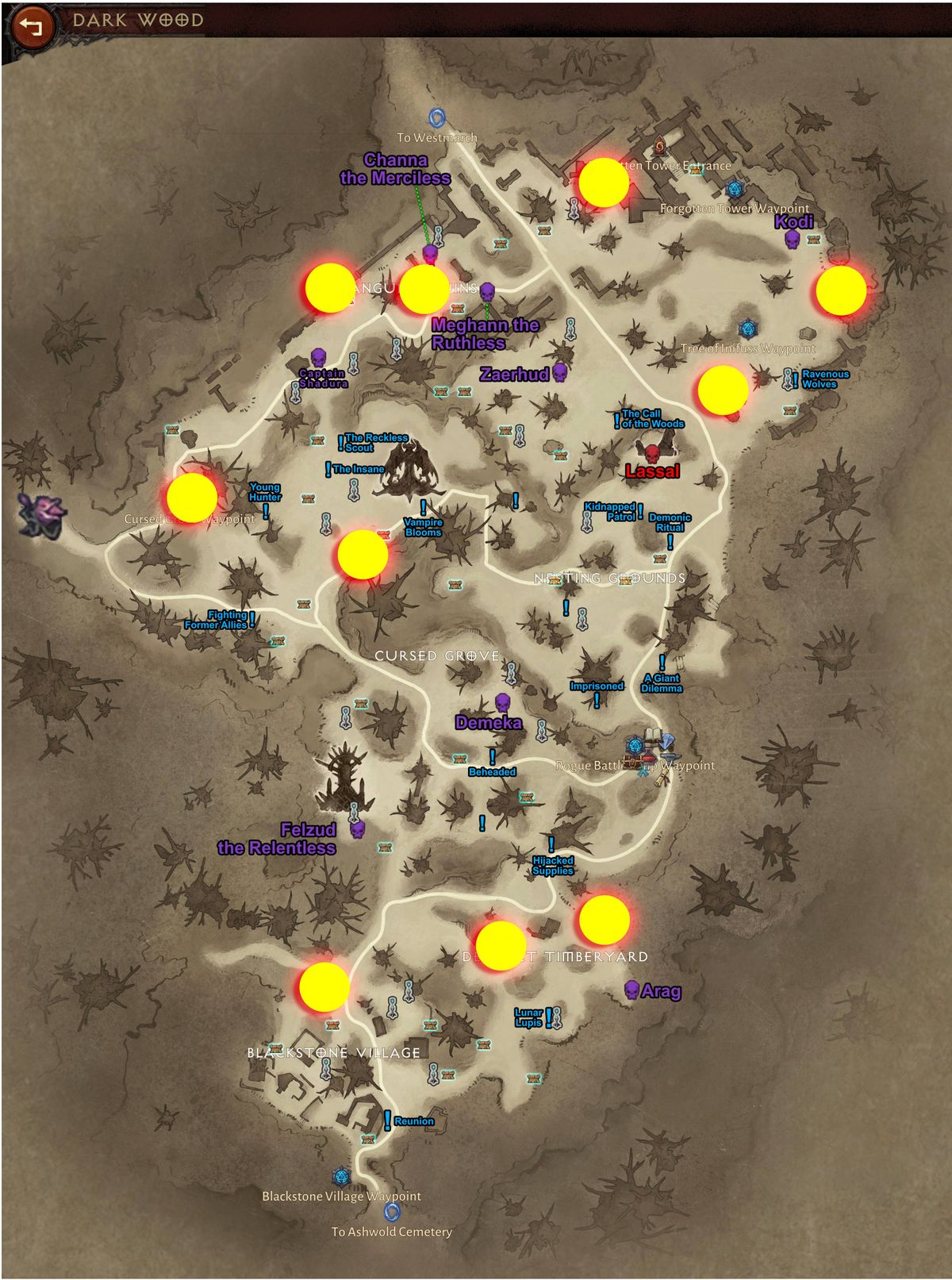 All Diablo Immortal Hidden Lair locations and how to find them ...