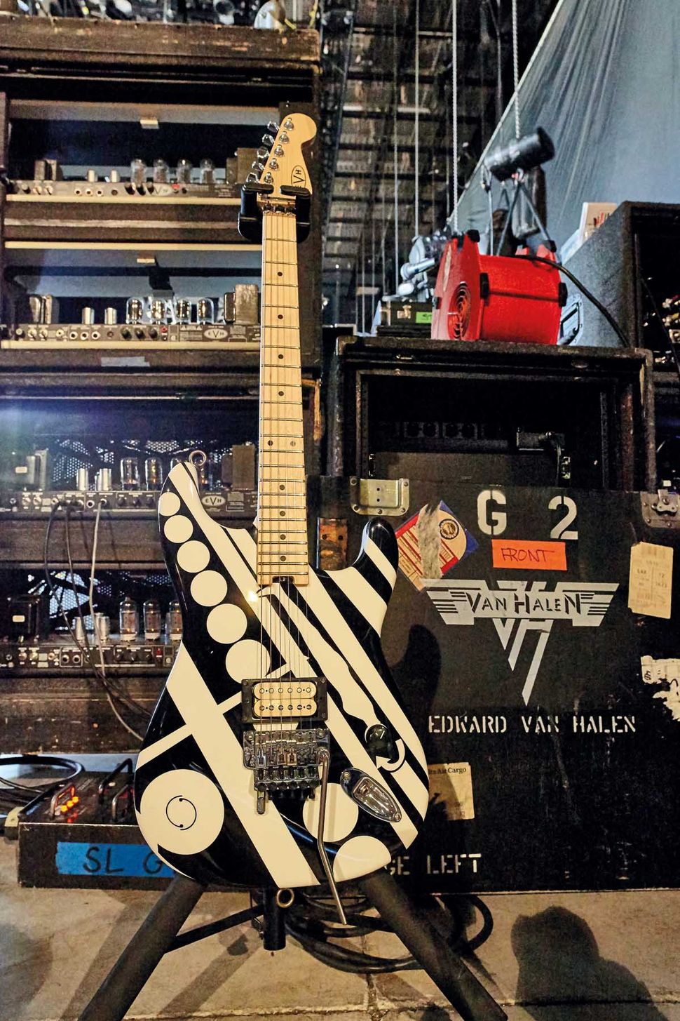 Eddie Van Halen's guitar rig at Van Halen's final shows | Guitar World