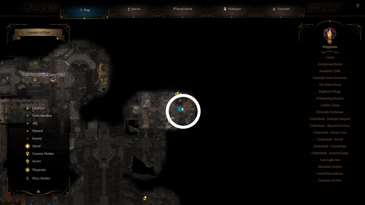 Baldur's Gate 3: Every Umbral Gem location in the Gauntlet of Shar ...