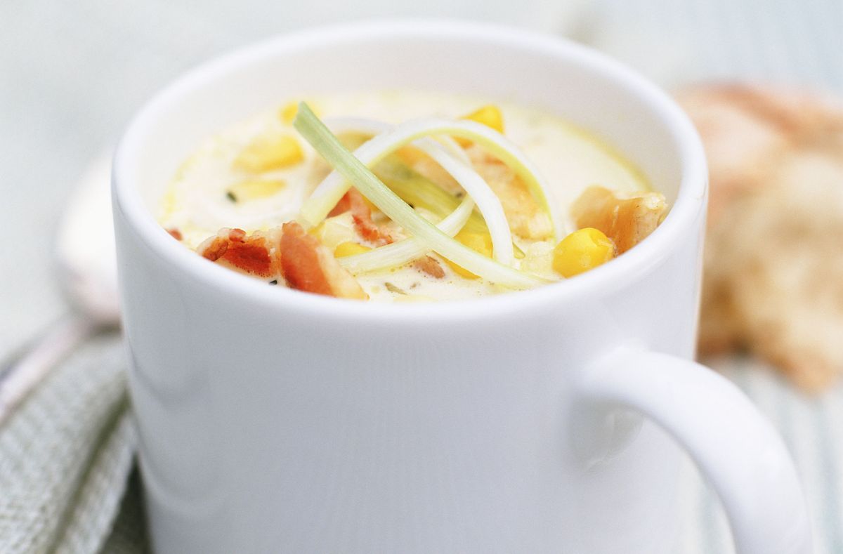 Chicken and sweetcorn chowder Recipes | GoodtoKnow