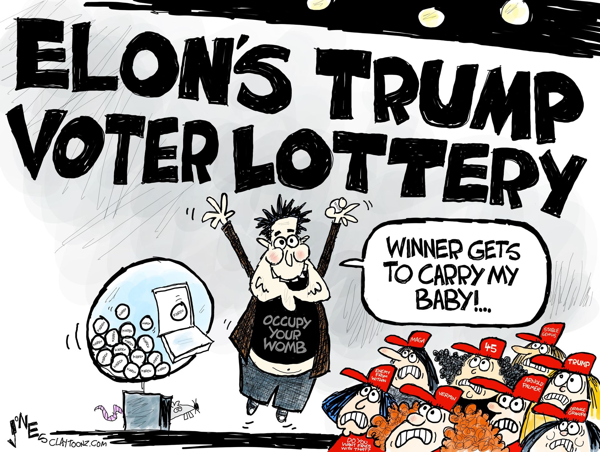 5 million dollar cartoons about Elon Musk’s election scheme | The Week 5 million dollar cartoons about Elon Musk’s election scheme | The Week