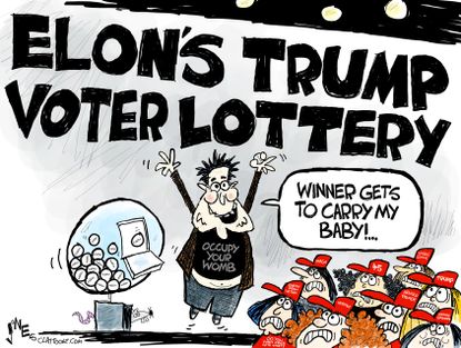 Today's political cartoons - October 24, 2024 | The Week