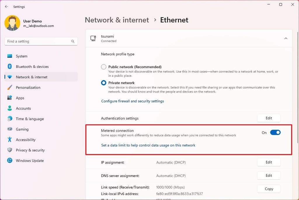 How to make network connections metered on Windows 11 | Windows Central
