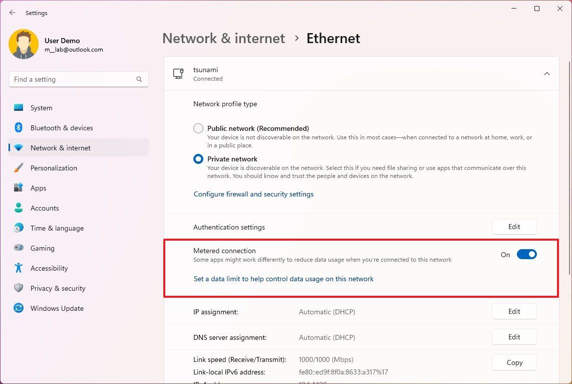 How to make network connections metered on Windows 11 | Windows Central