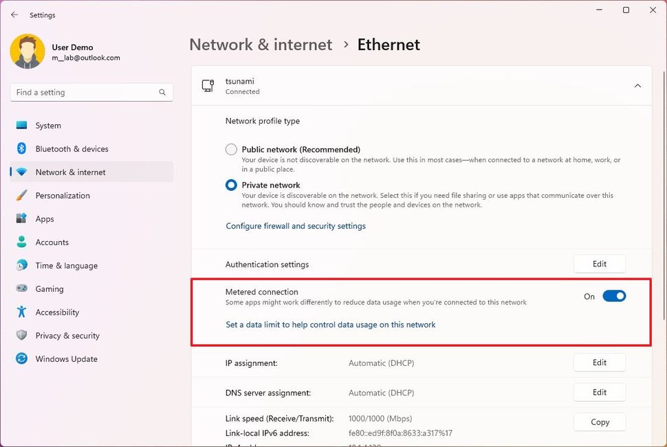 How to make network connections metered on Windows 11 | Windows Central