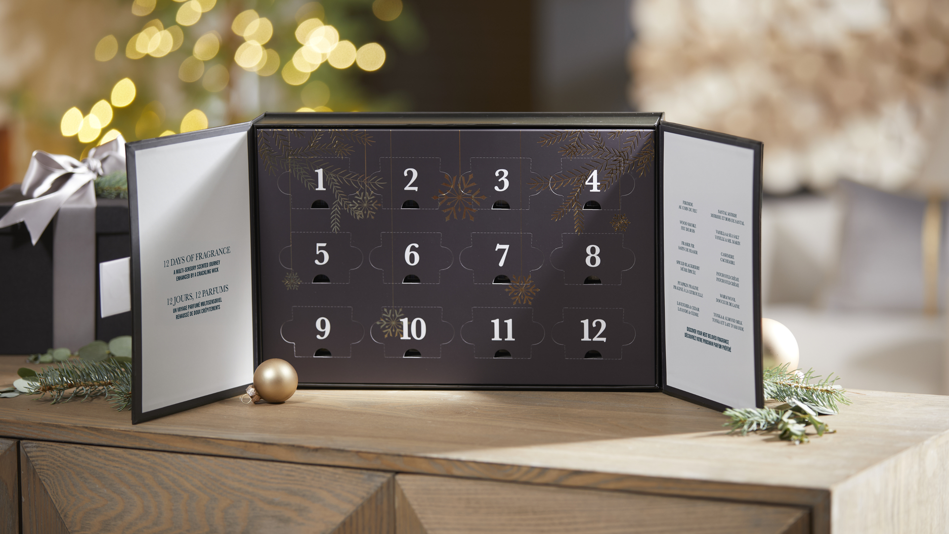 Inside WoodWick's affordable scented candle advent calendar | Ideal Home