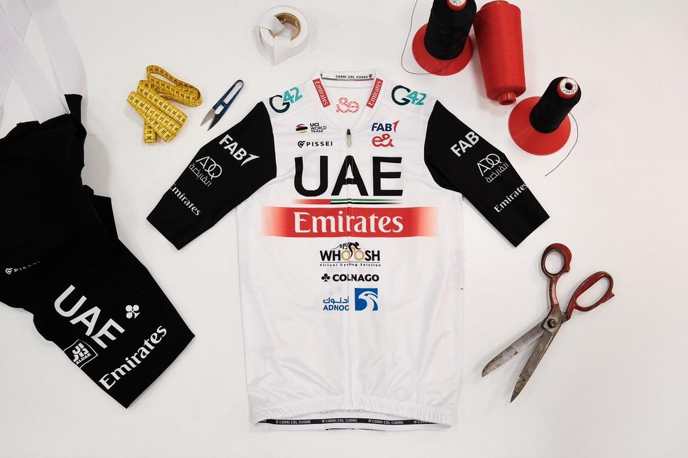 UAE Team Emirates unveil 2023 kit with switch to Pissei | Cyclingnews