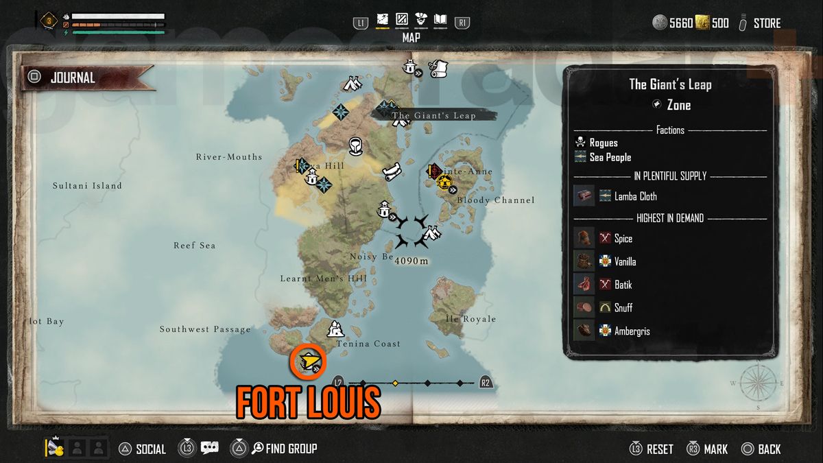 How to solve Skull and Bones Relics of the Past treasure map | GamesRadar+