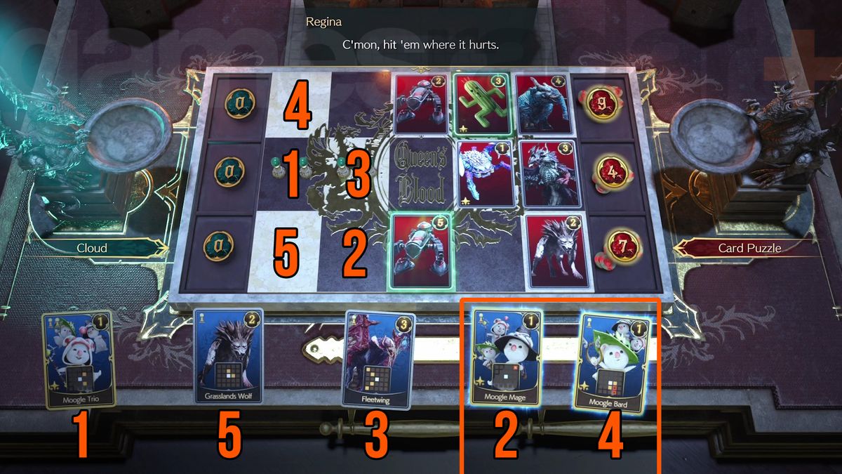 Final Fantasy 7 Rebirth Card Carnival puzzle solutions | GamesRadar+