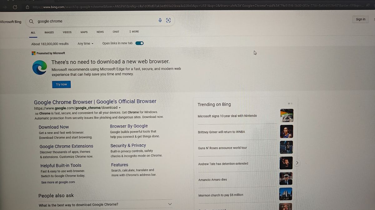 Microsoft Edge is acting like a clingy ex that won’t let you move on ...