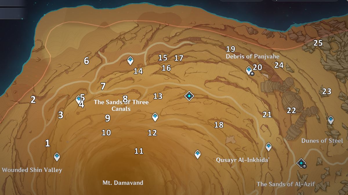 All Genshin Impact Dendroculus locations | GamesRadar+