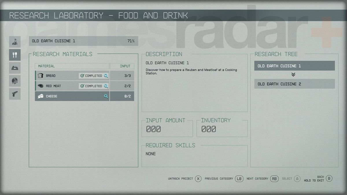 How Starfield crafting and research works and what you can make ...