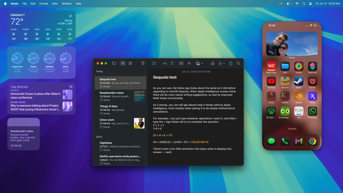 macOS Sequoia review: Smart and subtle upgrades | Tom's Guide