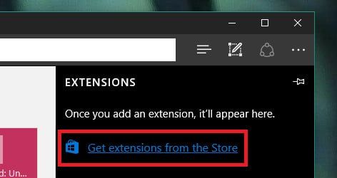 How to install and manage Microsoft Edge extensions in the Windows 10 ...