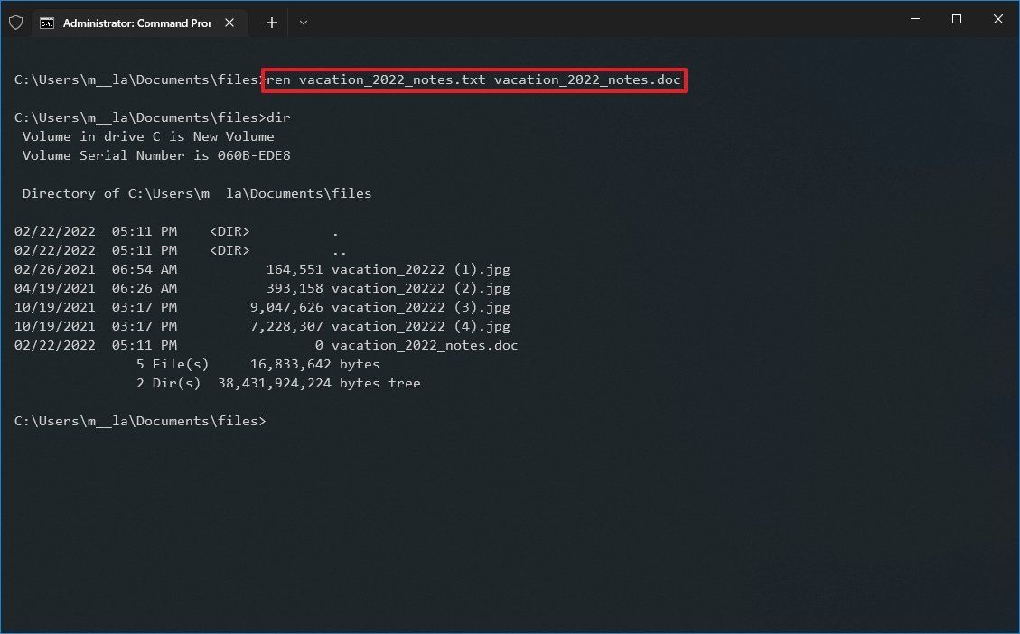 How to batch rename multiple files on Windows 10 | Windows Central How to batch rename multiple files on Windows 10 | Windows Central