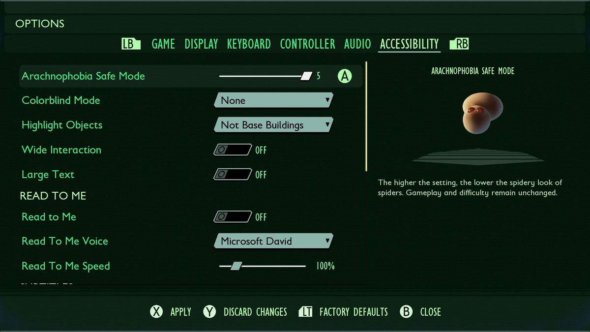 How to beat the Grounded Spiders and use Arachnophobia mode | GamesRadar+