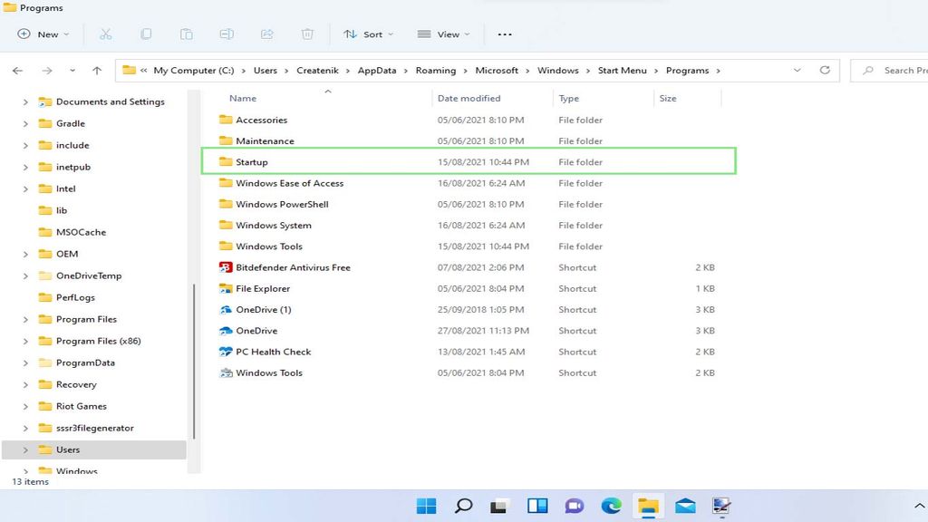 How to find the Windows 11 startup folder location | Laptop Mag
