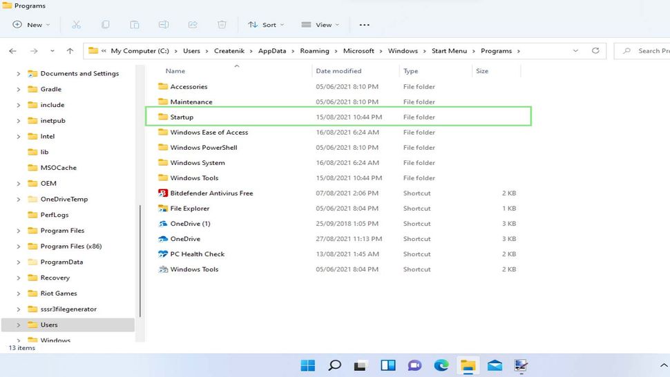How to find the Windows 11 startup folder location | Laptop Mag