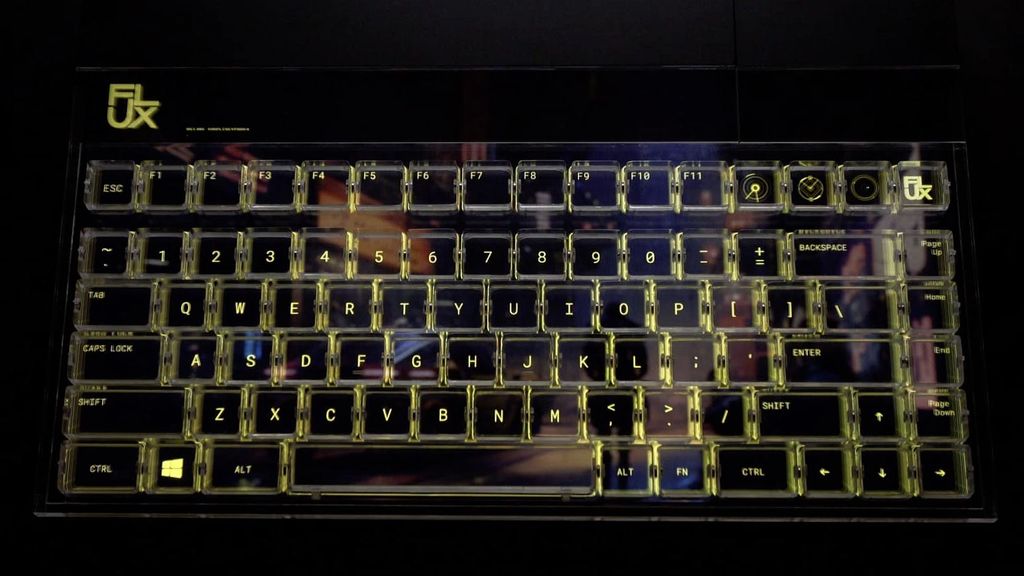 New Keyboard Built From a Full-Size 1080p IPS Screen with Maglev ...