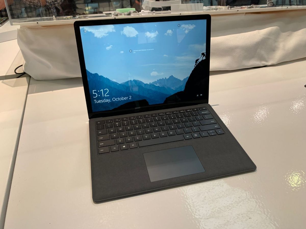 Surface Laptop 2 Hands-on: MacBook-Killing Keyboard, 85 Percent Faster ...