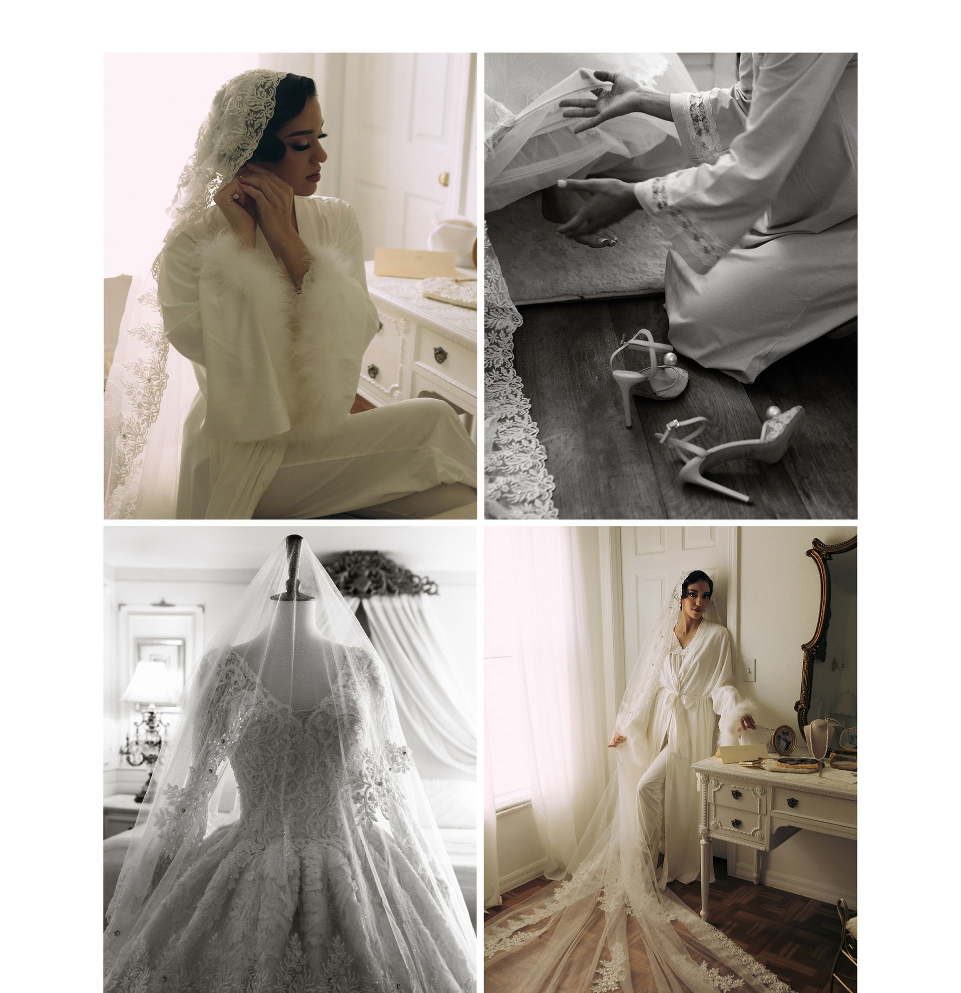 Who What Wear Weddings: Sally Ashour and Abdul Ayyad's Glamorous ...