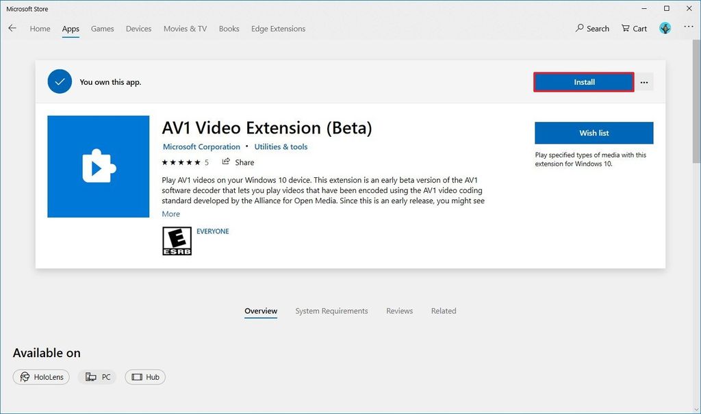 How to enable AV1 video playback support in Windows 10 | Windows Central