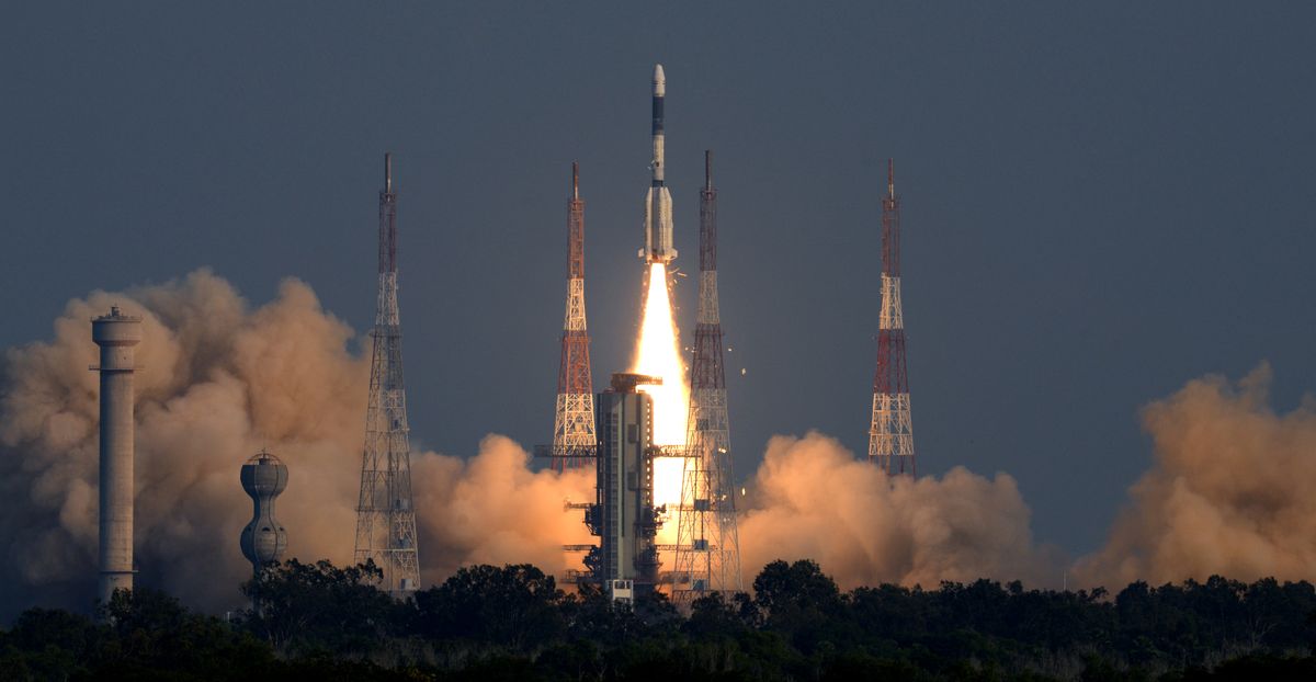 India Launches Hefty Communications Satellite Into Orbit to Cap Busy ...