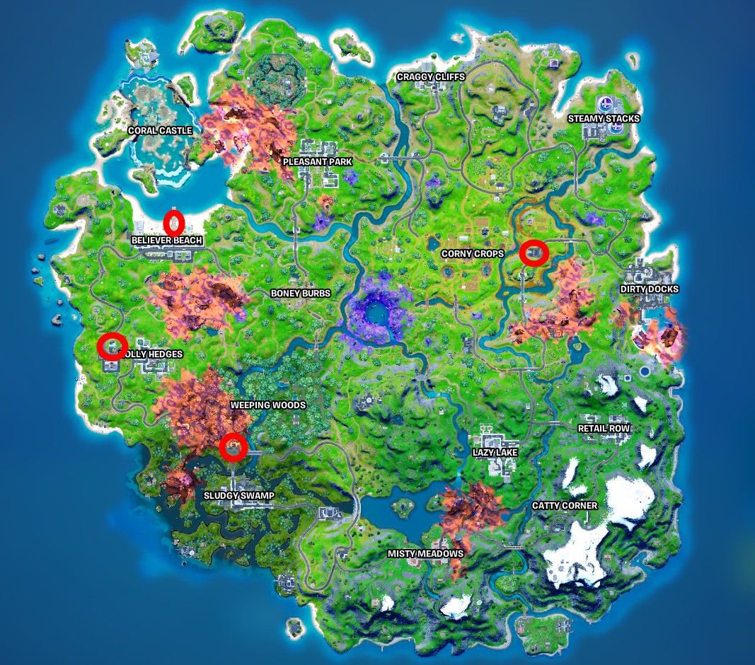 Search an ice machine in Fortnite guide | PC Gamer