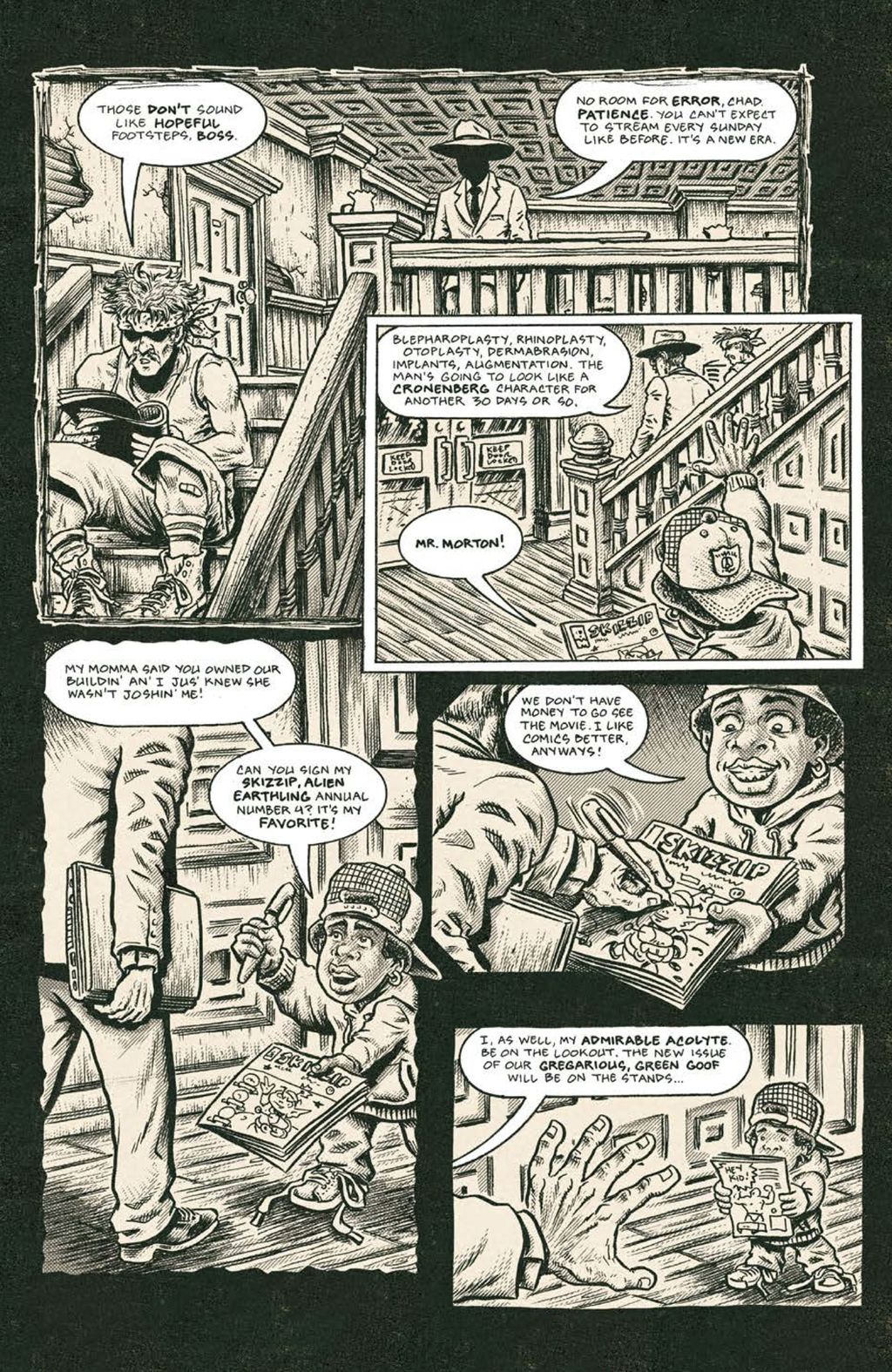 Ed Piskor explores Dark Web psychopaths in the splatterpunk Red Room #2 ...