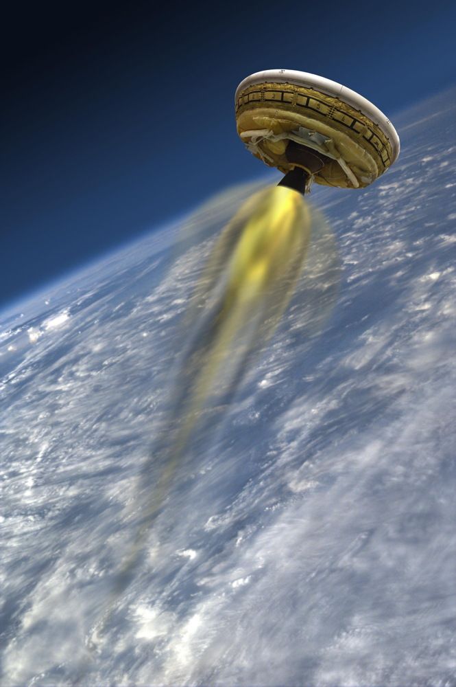 NASA's Inflatable Flying Saucer for Mars Landings (Photo Gallery) | Space