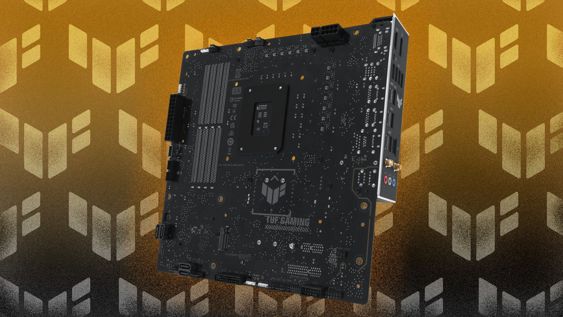 Asus's new motherboard hides ports on the back for cable management ...