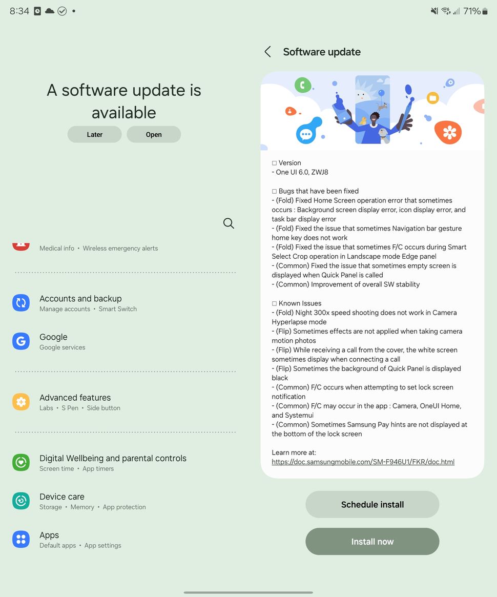 One UI 6 Beta 3 fixes Galaxy Z Fold 5 bugs while others persist ...