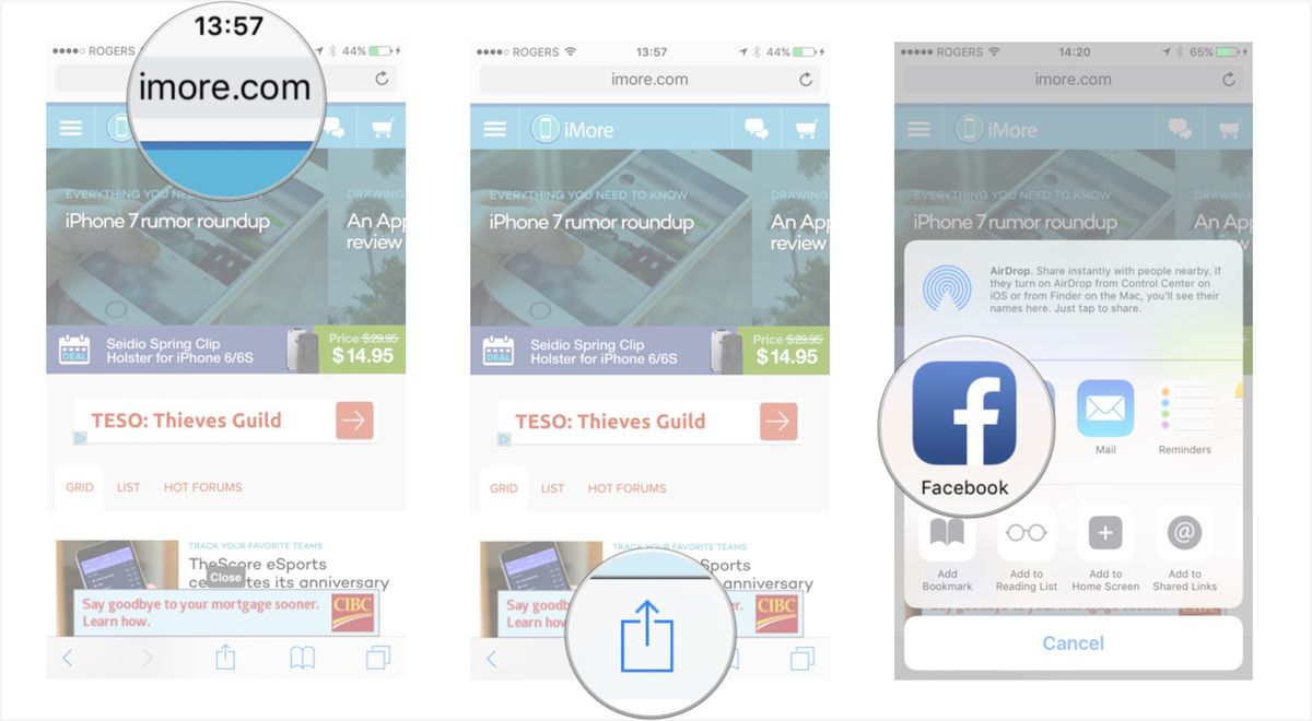 How to use sharing and action extensions on iPhone and iPad | iMore