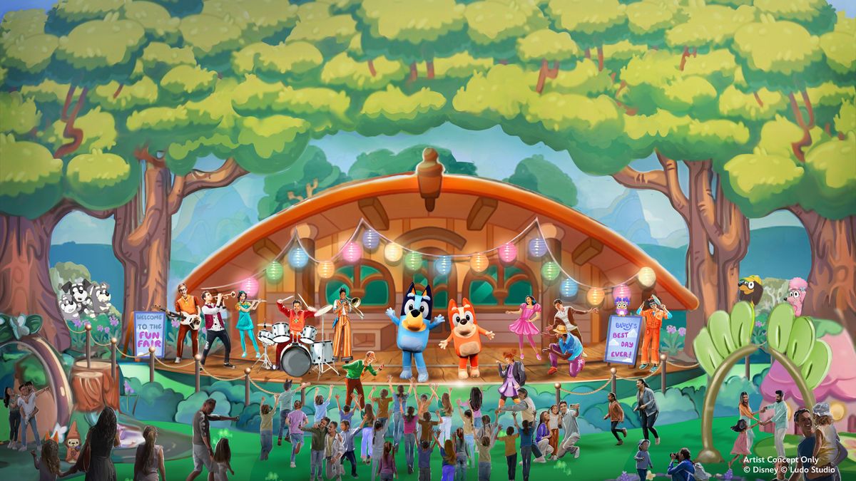 Bluey Is Finally Coming To Disneyland, But It's The Location That Has ...
